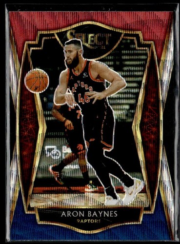 Aron Baynes 2020-21 Panini Select Premier Tri-Color Prizm #140 Toronto ...