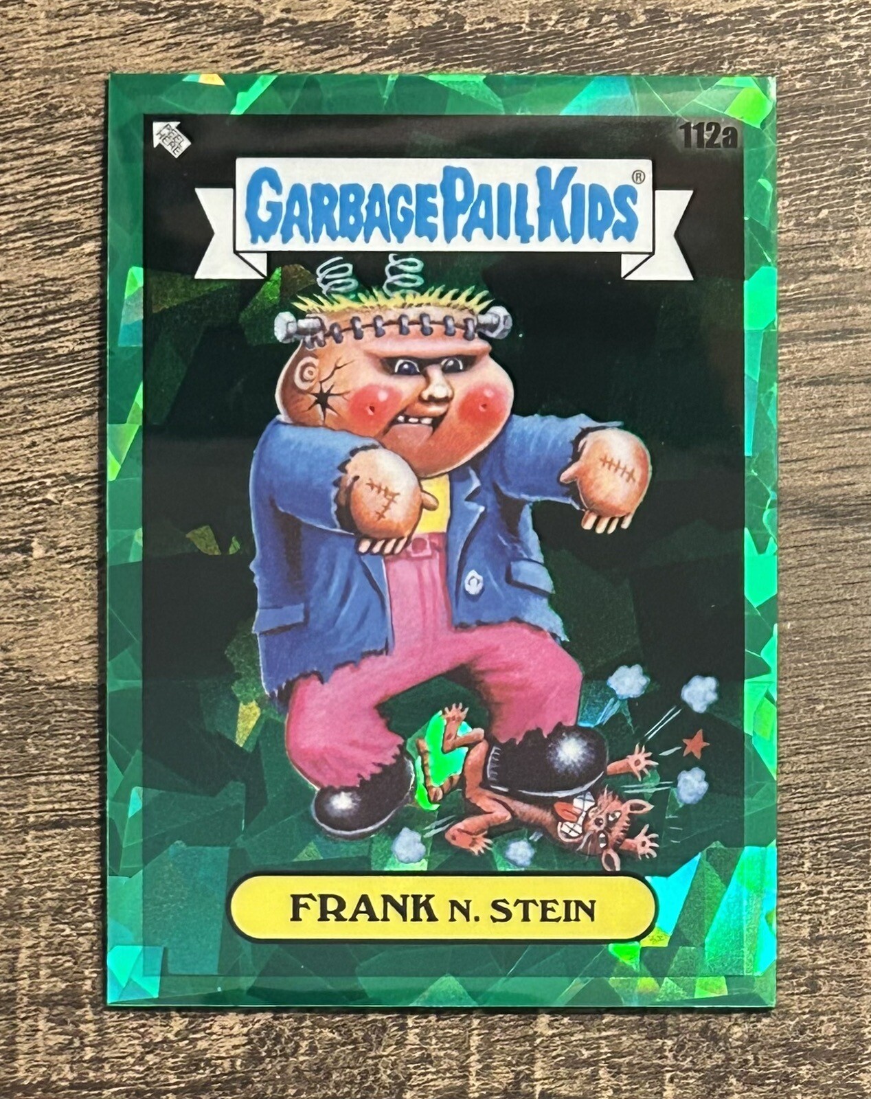 2021 Topps Garbage Pail Kids Sapphire Green Refractor /50 Frank N ...