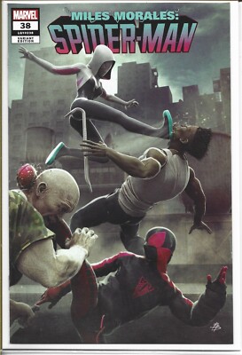 MILES MORALES SPIDER-MAN #38 BARENDS VARIANT LMT 3000 MARVEL COMICS ...