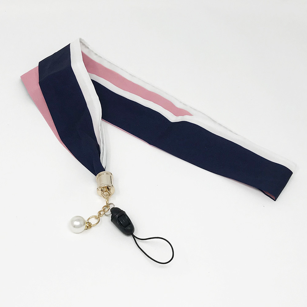 Universal Silk Scarf Neck Lanyard Strap Cell Mobile Phone ID Card Key ...