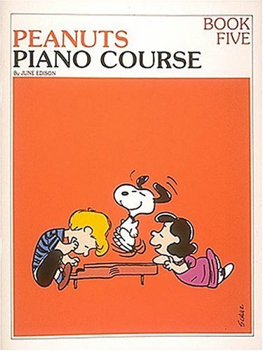 "THE PEANUTS PIANO COURSE" MUSIC BOOK 5-BRAND NEW ON SALE-EXTREMELY ...