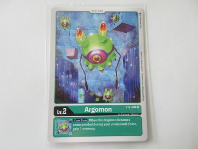 Argomon BT2-004 Digimon Card Game LP | eBay