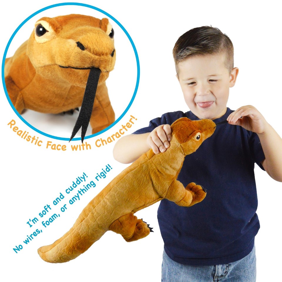 Kusumo The Komodo Dragon | 17 Inch Stuffed Animal Plush | By TigerHart ...