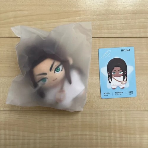 Official ALNST Alien Stage Hyuna Plush Doll Keychain + Photocard | eBay