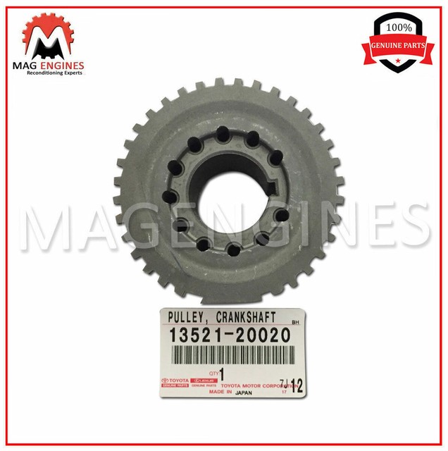 OEM Toyota 1352120020 Pulley Crankshaft Timing 13521-20020 for sale ...
