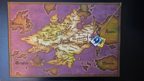 Fire Emblem Three Houses Fodlan Cloth Map(larger scale) | eBay