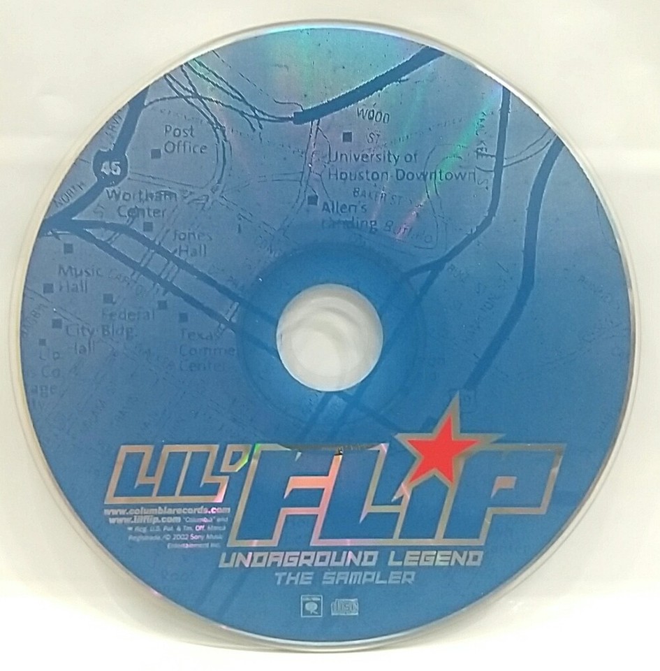 (CD) Lil' Flip ‎– Undaground Legend The Sampler, Hosted By – DJ Kay ...