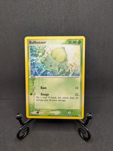 Pokemon Card - Bulbasaur - 55/112 - EX Fire Red Leaf Green - Common ...