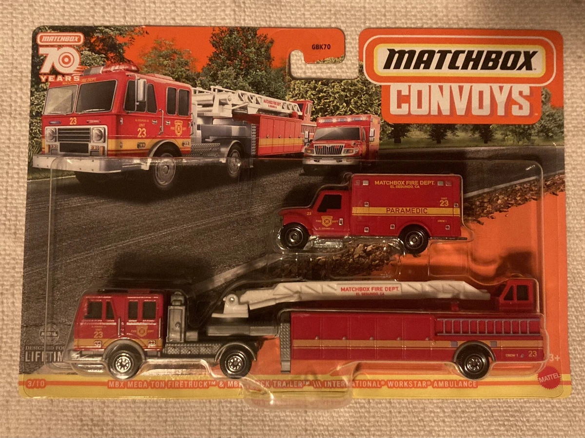 Matchbox Mega Ton Fire Truck