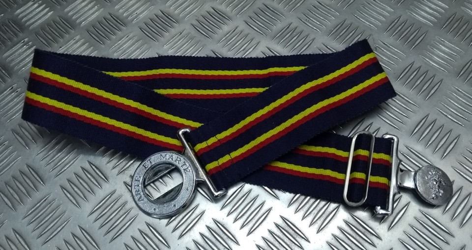 REME Stable Belt Royal Electrical and Mechanical Engineers Insignia ...