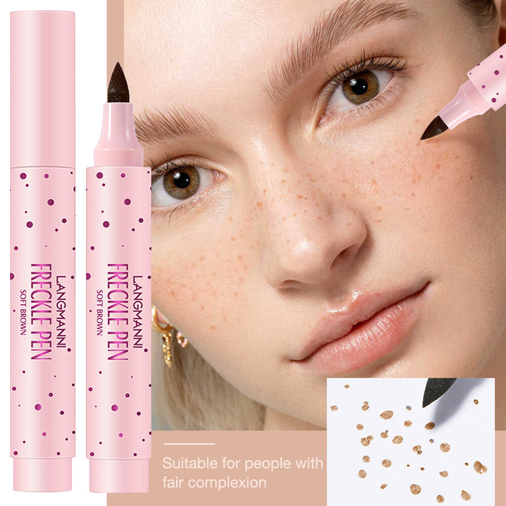 Faux Freckle Pen Stamp Waterproof 2 Colors Natural Soft Dot Sunkissed ...