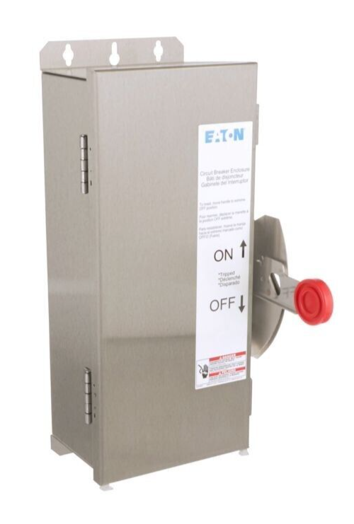 Eaton WPD1K0125 Circuit Breaker Enclosure, NEMA 4X Stainless Steel, 125 ...