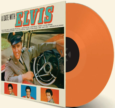 Elvis - A Date with Elvis 180 Gram Orange Vinyl LP NEU | eBay UK
