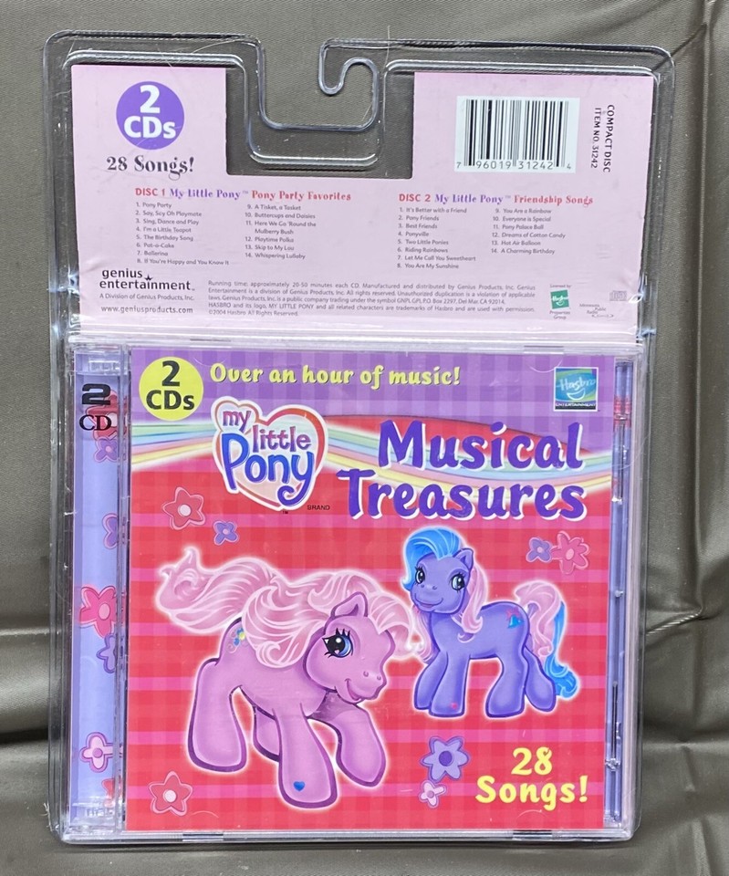 My Little Pony Musical Treasures CDs 796019312424 | eBay