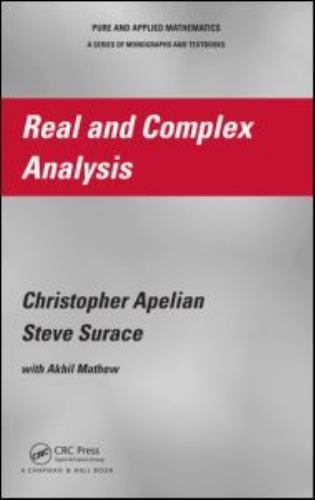 Real and Complex Analysis by Apelian, Christopher; Apelian, Chris; Surace, Steve 9781584888062| eBay