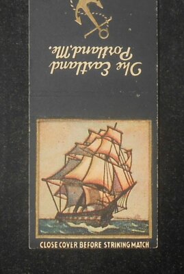 1930s? Sailing Ship The Eastland Radio Station WCSH Anchor Portland ME ...