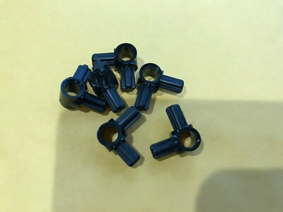 LEGO- NEW-#10197-BLACK-TECHNIC PIN/AXLE CONNECTOR W/2 AXLES --15 PIECES ...