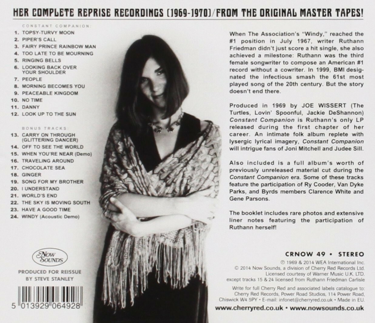 Complete Constant Companion Sessions by Ruthann Friedman (CD, 2014) for ...