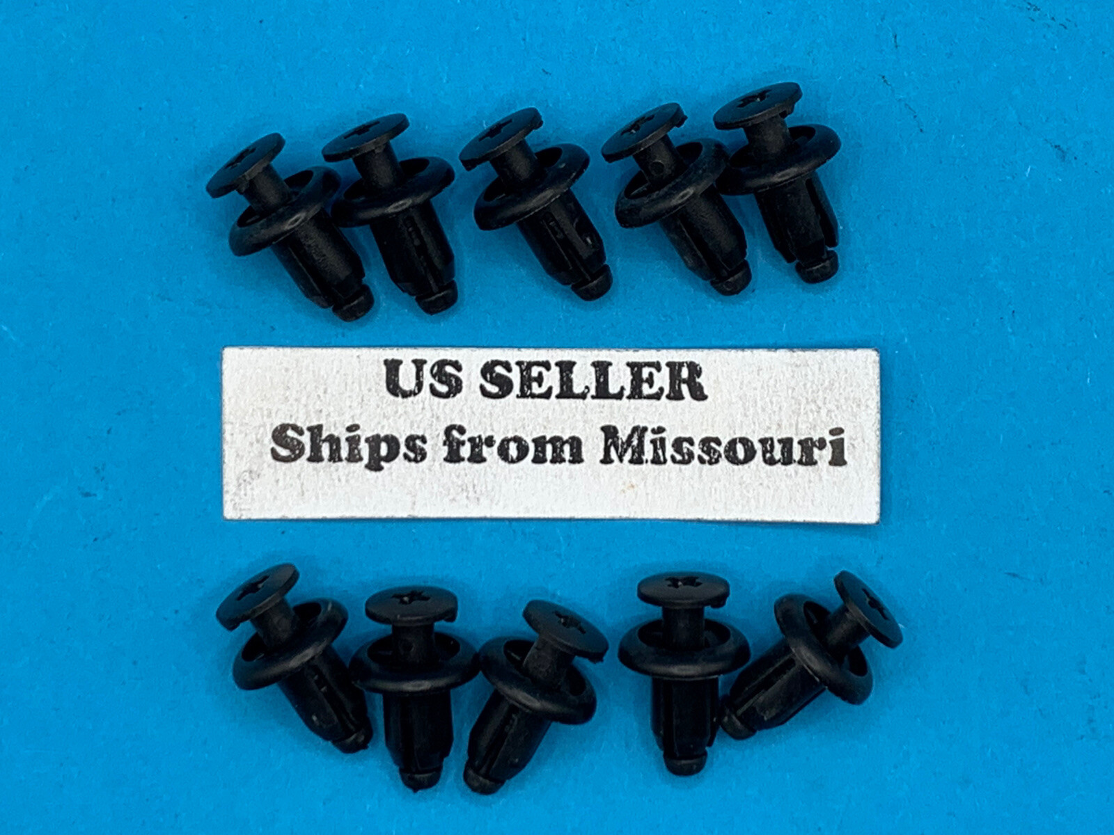 Pack of 10 New Push-In Front Fender Retainers For Ford Edge Flex Taurus ...