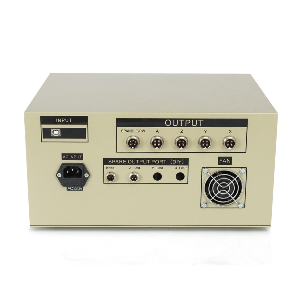 USB CNC 6090 4 axis 2.2KW CNC Router Small Wood Metal Engraving Milling ...