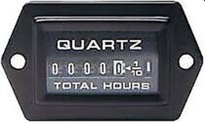 Teleflex 56967P Universal Hour Meter Rectangular | eBay Australia