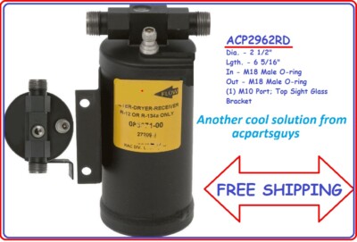 RV A/C Drier M18 x M18 wth Sight Glass and Port NEW | eBay