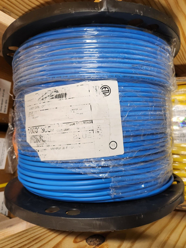 1000' Berk-Tek 11141650 23 AWG 4 Pair Solid Cat 6 Communications Cable ...