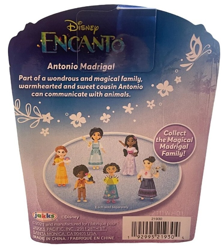 Disney Encanto 3" Antonio Madrigal Action Figure 2021 New | eBay