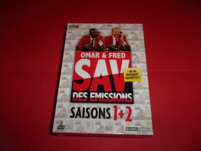 DVD,sketchs humour,"OMAR ET FRED,SAV DES EMISSIONS,saisons 1 et 2",(d31 ...