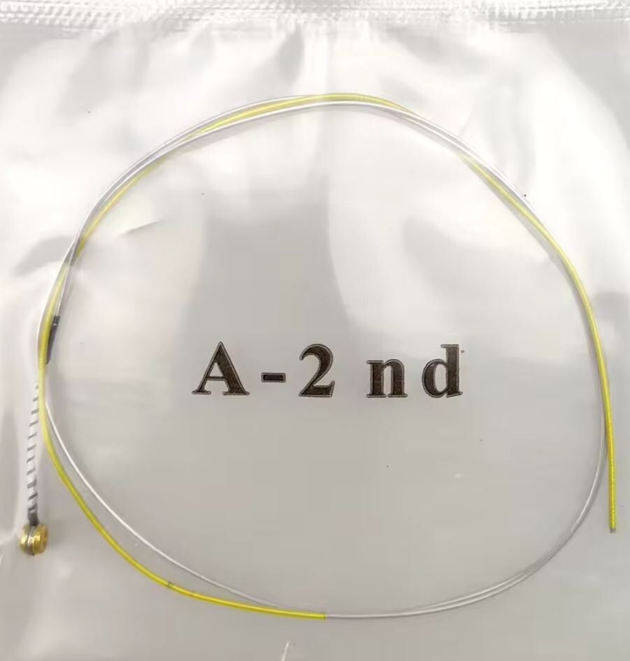 Nylon Core Violin Strings Set 4/4 3/4 Premium with FREE Violin Dark ...