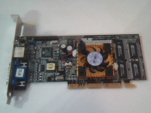 Video Card AGP ASUS V7100PRO 64M (T) /T/N/64M/SD/U NTSC S-Video ...