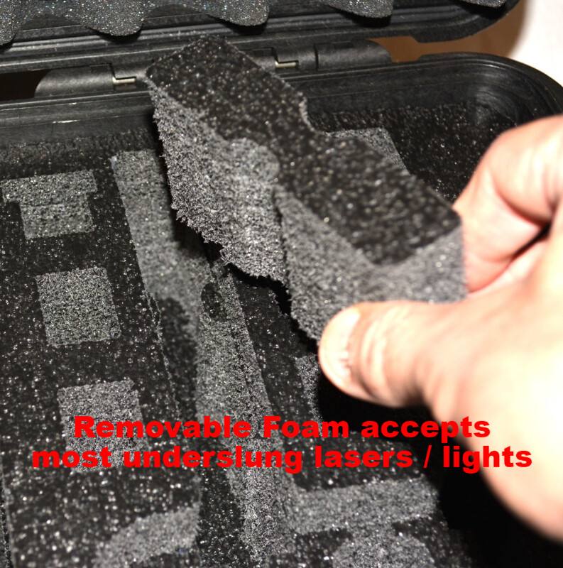 New 4 pistol handgun foam insert for your Harbor Freight Apache 5800 ...