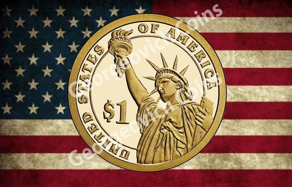 2014 P & D Franklin D Roosevelt (FDR) Presidential Dollar BU (2 Coin ...