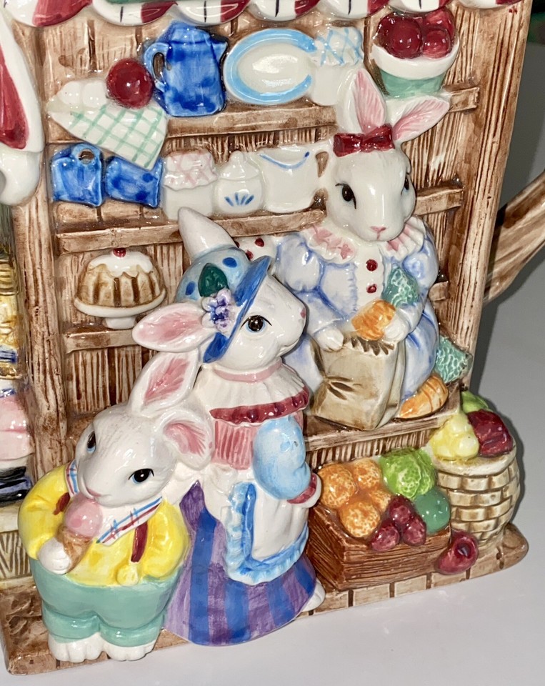 Fitz and Floyd Old MacDonald's Country Fair Pitcher /Mrs Hopper’s ...