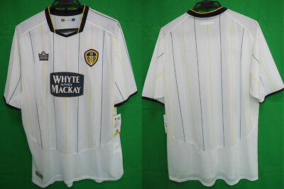 2005-2006 Leeds United LUFC The Peacocks Soccer Jersey Shirt Home ...