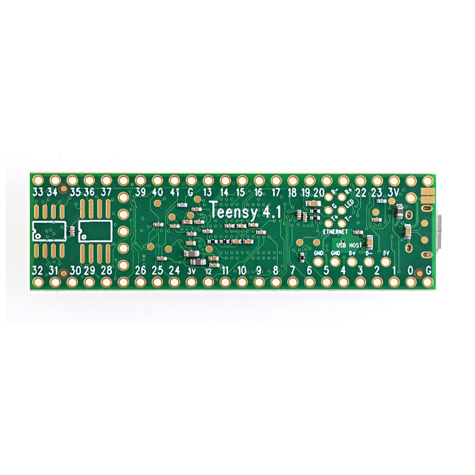 PJRC Teensy 4.1 iMXRT1062 Microcontroller Development Board w/ SD Card ...