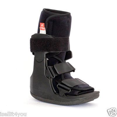 Advanced Orthopedics Low Profile Walker Low Top Cam Walking Boot Black ...