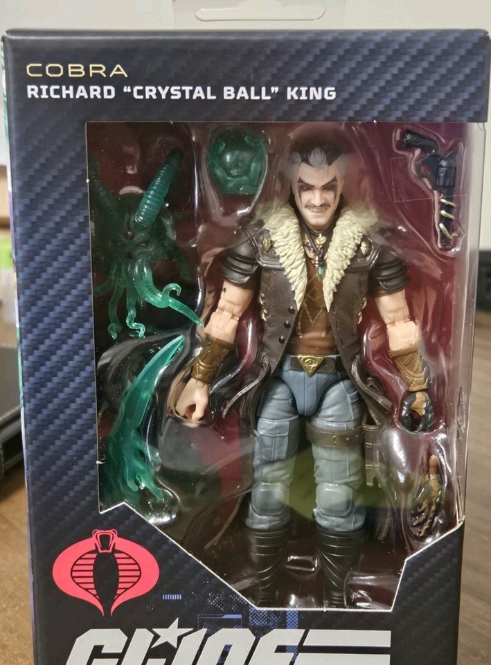 GI Joe Classified Series Richard Crystal Ball King Exclusive #159 In Hand Fast | eBay