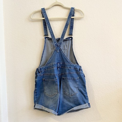 YMI Womens Denim Shortalls Size Junior 11 Waist 30” Shorts 30" x 3 ...