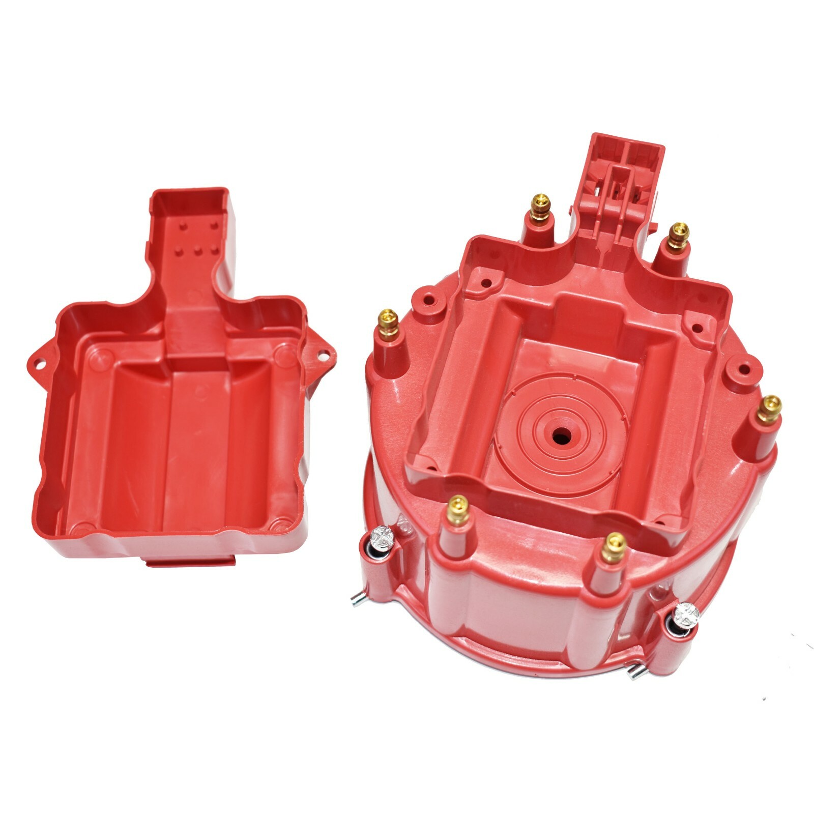 HEI OEM Distributor Cap Rotor & Coil Cover Kit CHEVY GM FORD DODGE 6 ...