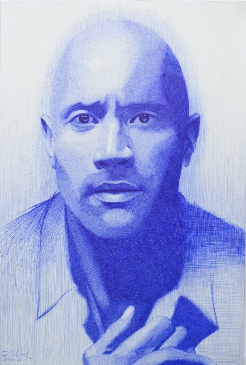 Wwe Drawings Of The Rock