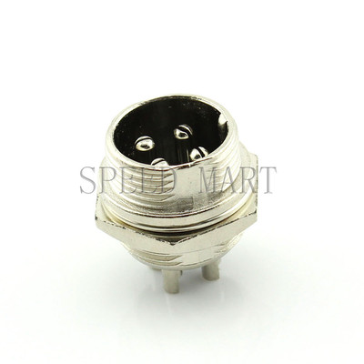 4 Pin GX16-4P Plug Male Connector Welding Machine Control Line Fast ...