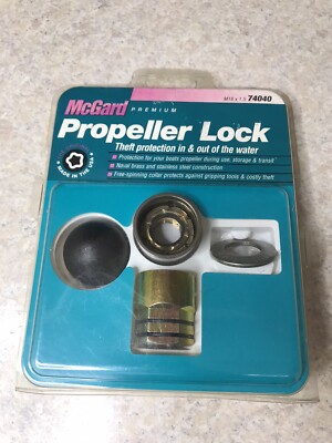 McGard PROPELLER LOCK 74040 Prop Lock Outboard Yamaha Honda Suzuki ...