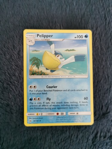 PELIPPER - 38/149 | Uncommon | SUN & MOON | Pokemon Cards TCG | NM ...