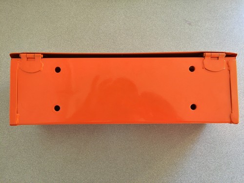 New Orange Metal Tool Box for Kioti, Kubota, Allis Chalmers, Tractor ...