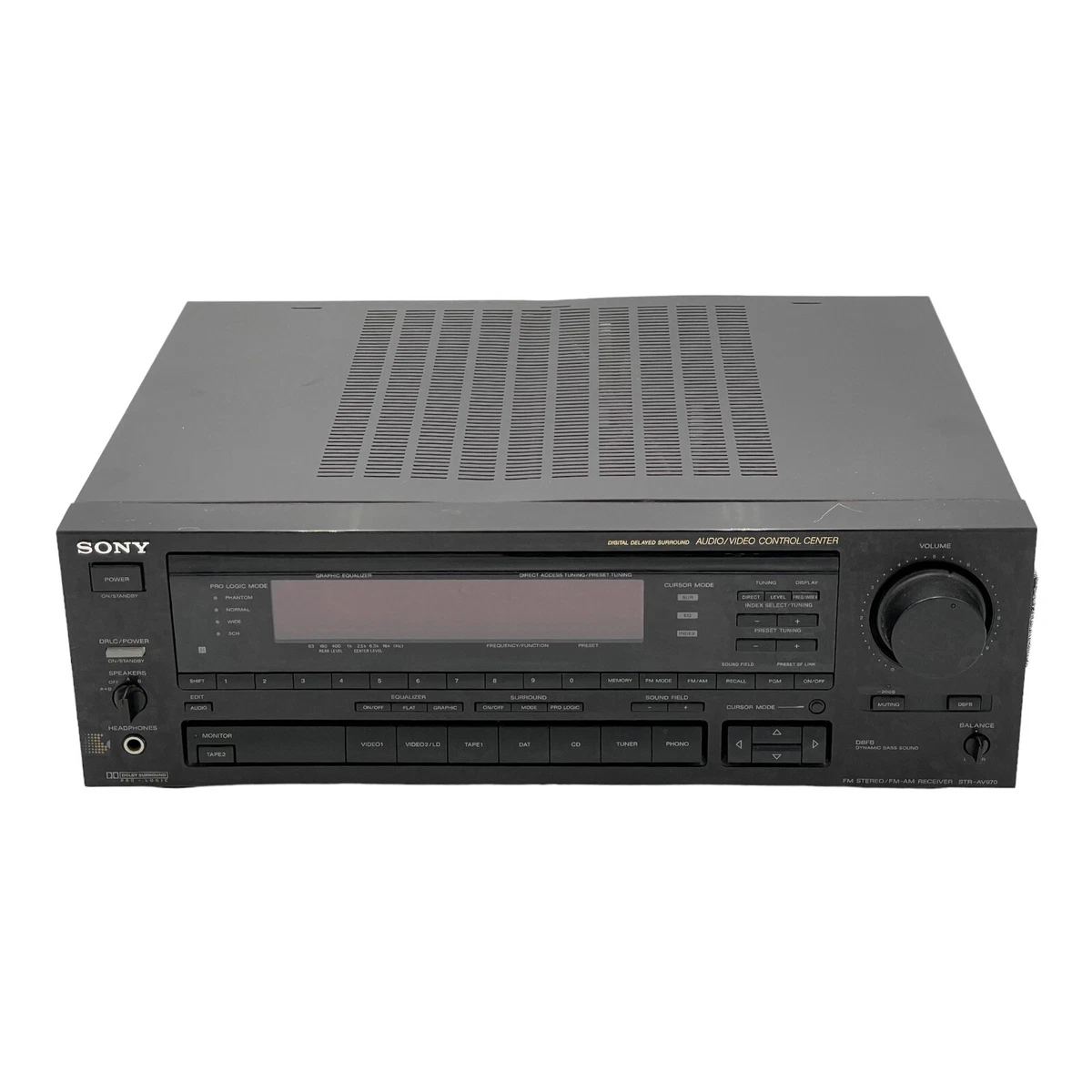 SONY STR-AV770 FM Stereo/FM-AM Receiver (No Remote), 53% OFF
