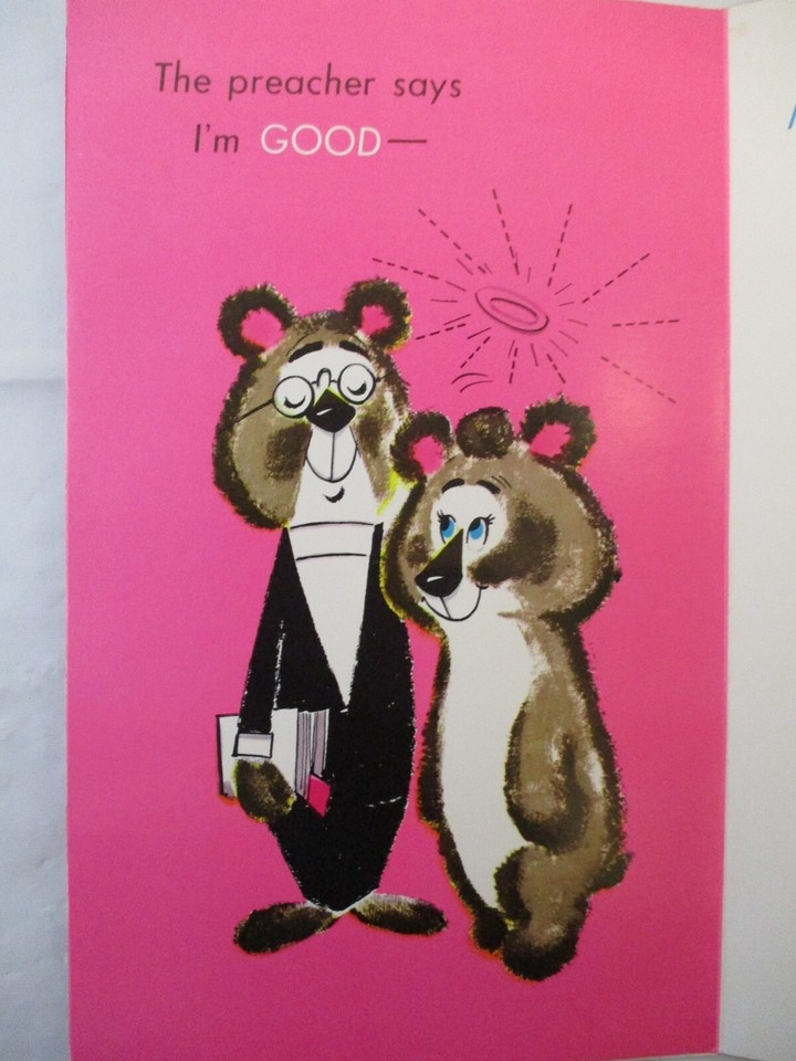 Rust Craft Valentine Card For My Wife with Thanks Vintage Funny ...
