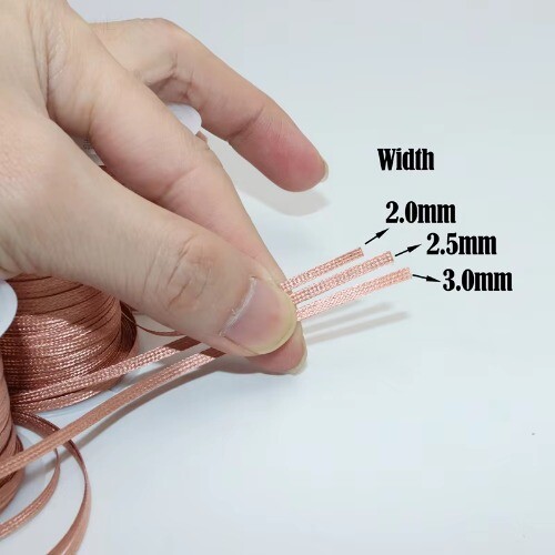 8/15M Braid Mesh Tape Copper Wire Welding Point Solder Soldering Repair ...
