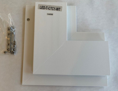 WAC Lighting LED-T-CTC1-WT Recessed Lateral Corner Channel | eBay