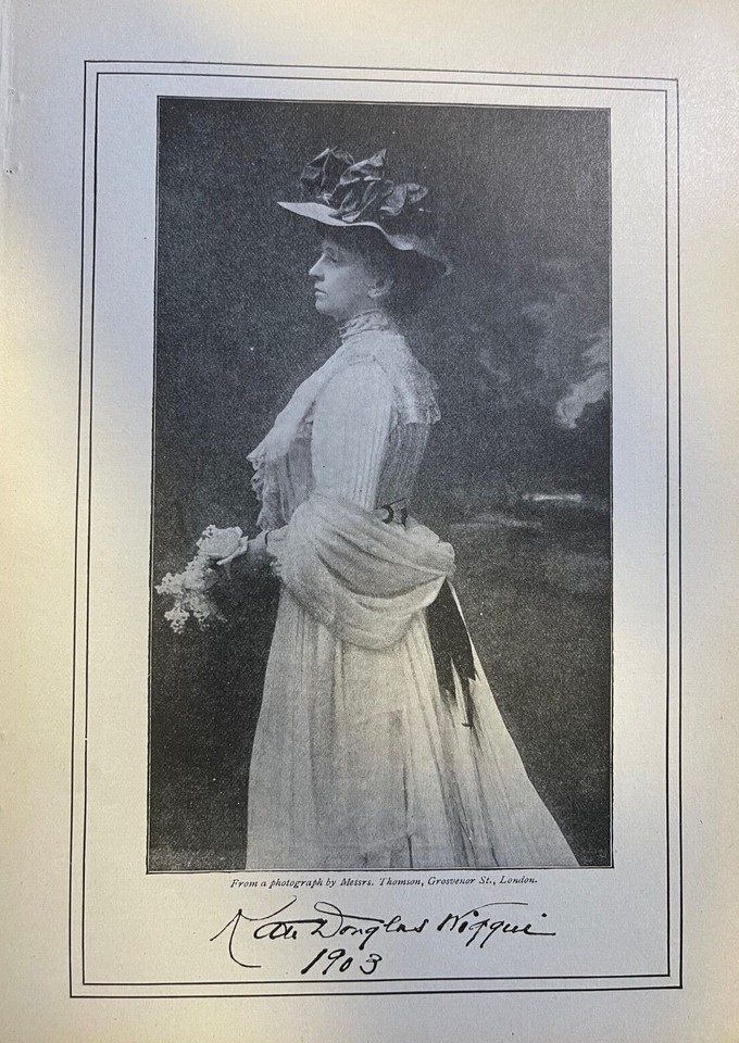 1904 Vintage Magazine Illustration Author Kate Douglas Wiggin | eBay UK